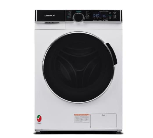 Daewoo Front Load Washing Machine 9 kg, Super cube drum, Drum Clean, N ...