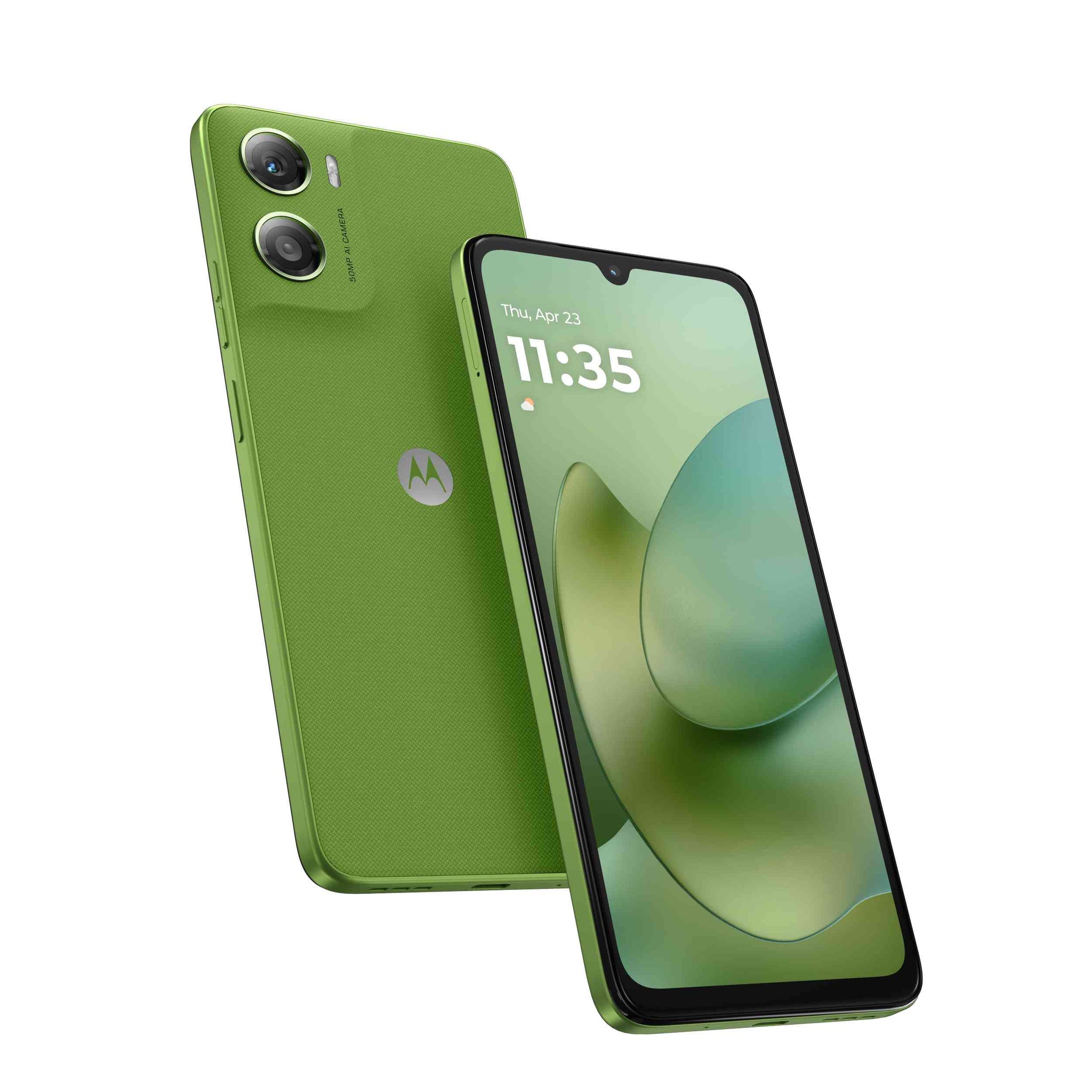 Motorola G06 4G Dual SIM Smartphone 4GB RAM, 128GB Storage, Green ...