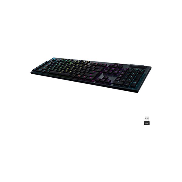 Logitech RGB Lightning Wireless Gaming Keyboard Black - Ecity Electronics