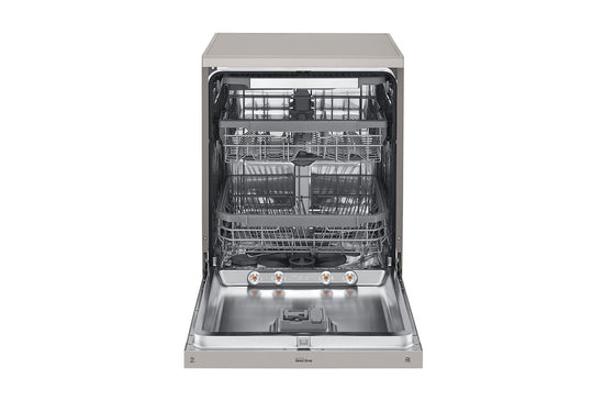 LG New QuadWash Steam Dishwasher, Inverter Direct Drive, Platinum Silv ...