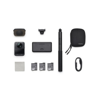 DJI ZX100-C2 Osmo 360 Adventure Combo Action Camera, Black - Ecity ...